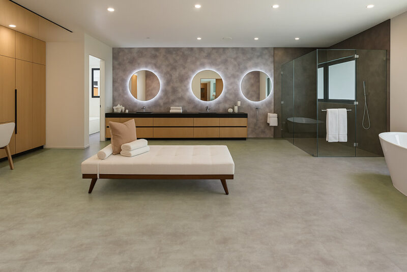 Copperstone Gray - 3/8" (9.5mm) - Swiss Real Linoleum Hydrowood Core ...