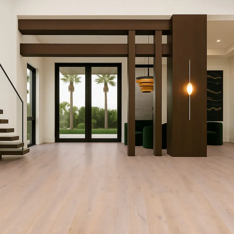 Nordic Oak - 3/8" (9.5mm) - Swiss Real Linoleum Hydrowood Core ...